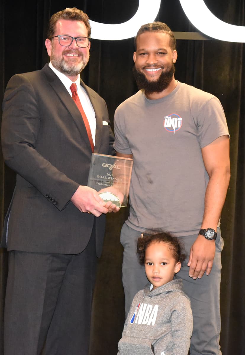 Tredarrian Colbert named SGTC 2023 GOAL Winner - SGTC