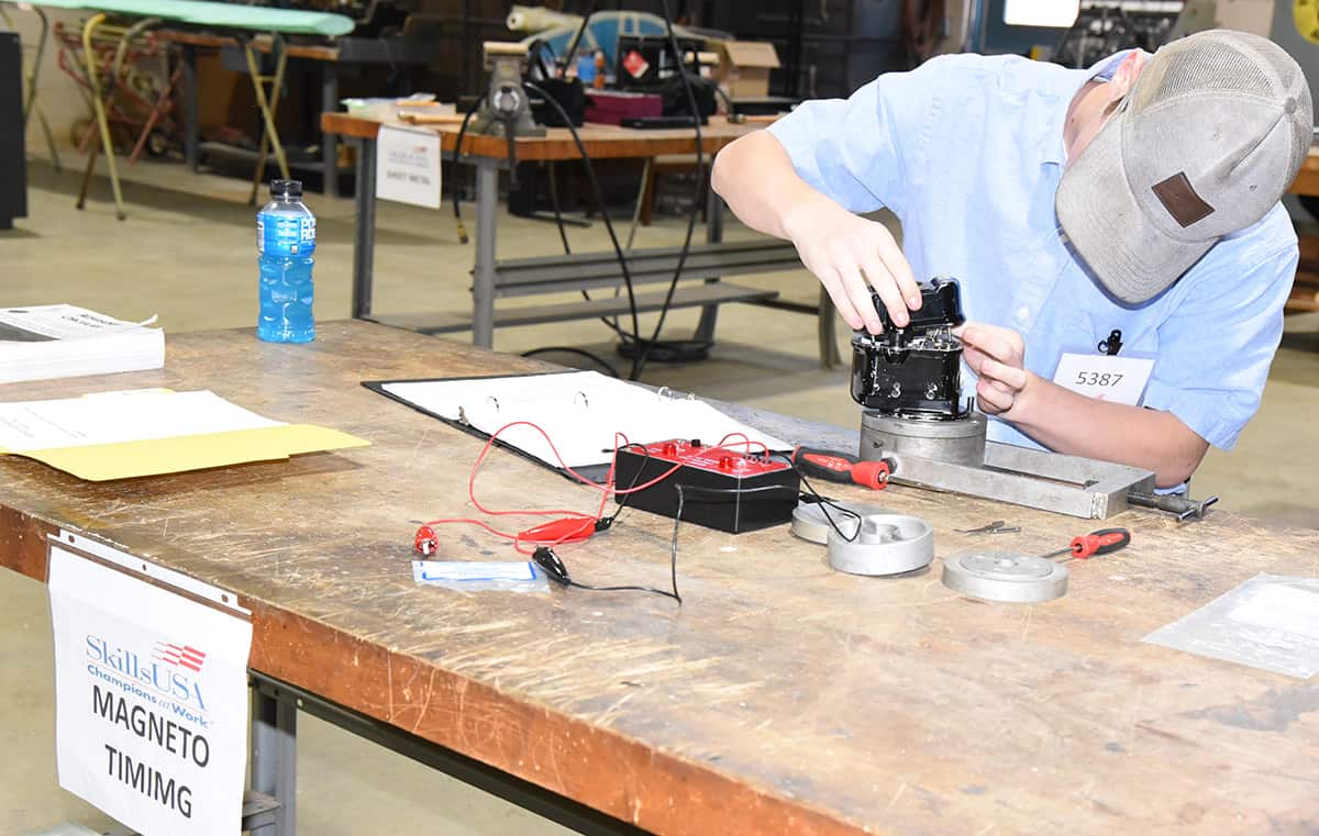 SGTC hosts SkillsUSA State Aviation Maintenance Competition - SGTC