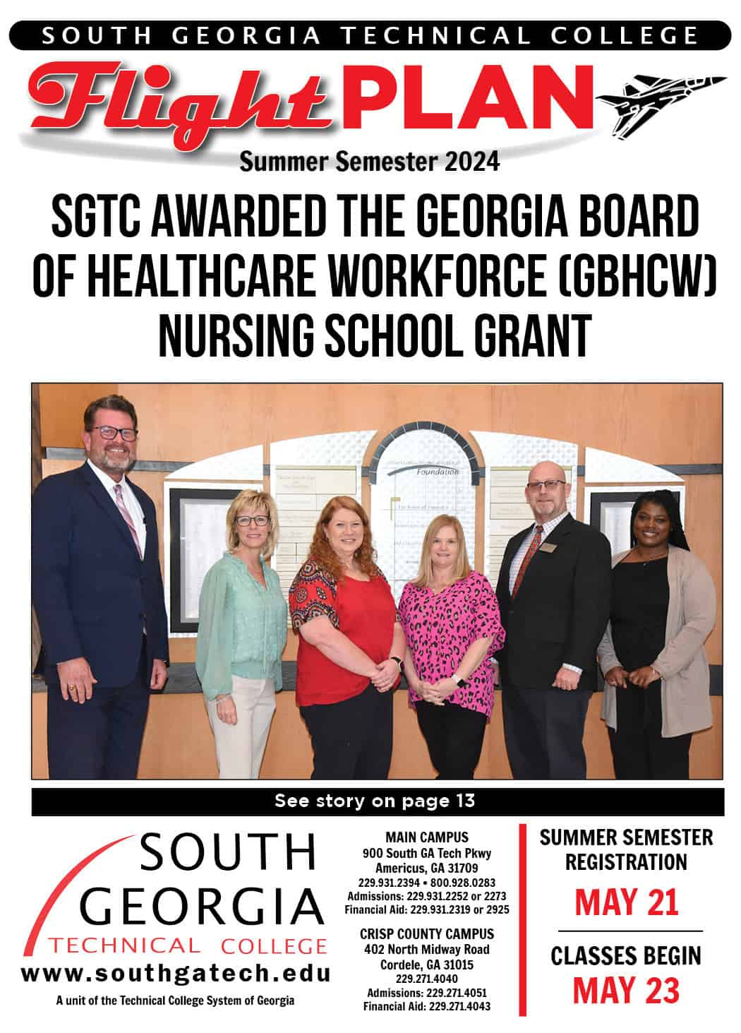 South Georgia Technical College summer semester registration set for May 21 - SGTC