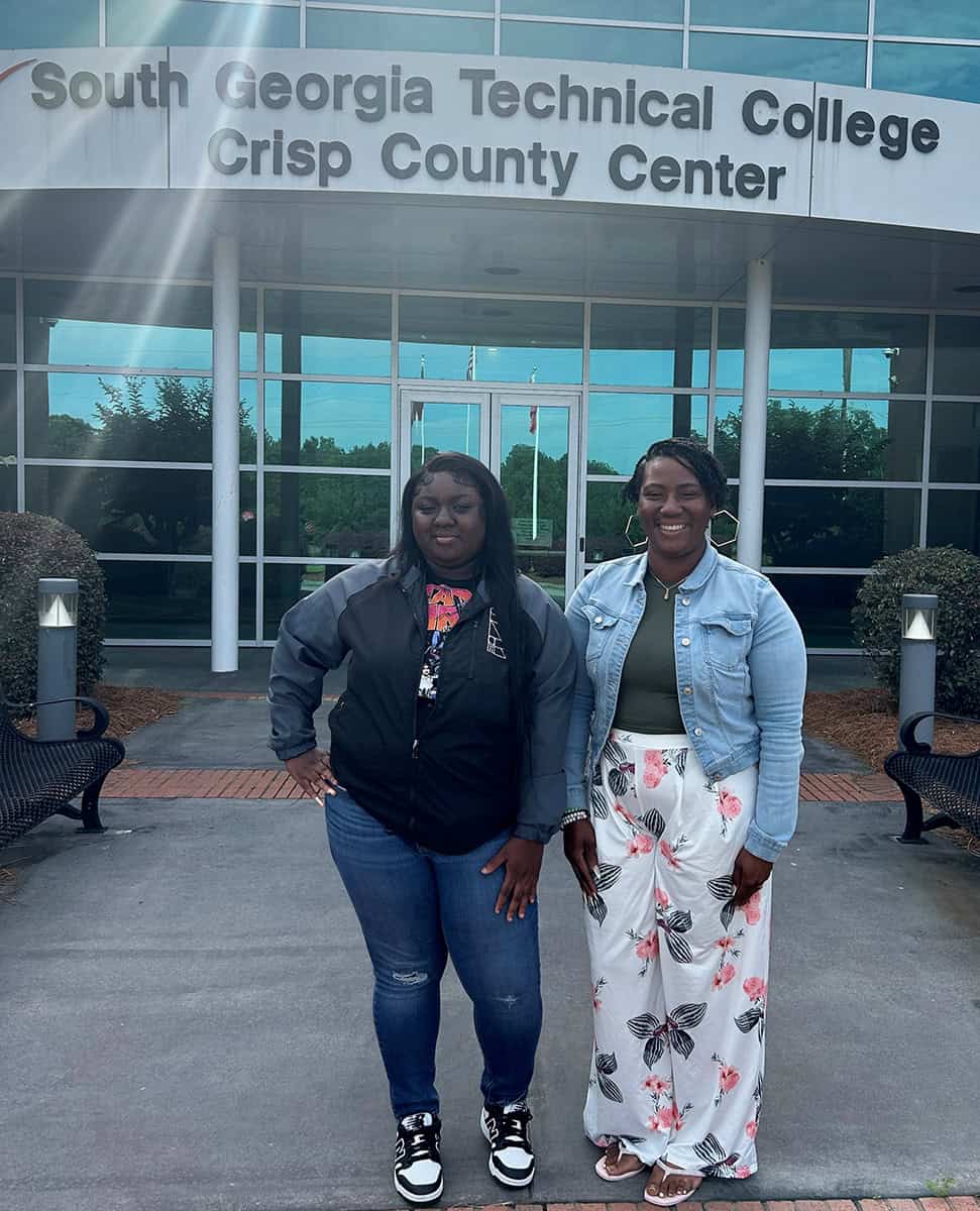 Mother, daughter duo enrolls at SGTC Crisp County Center - SGTC