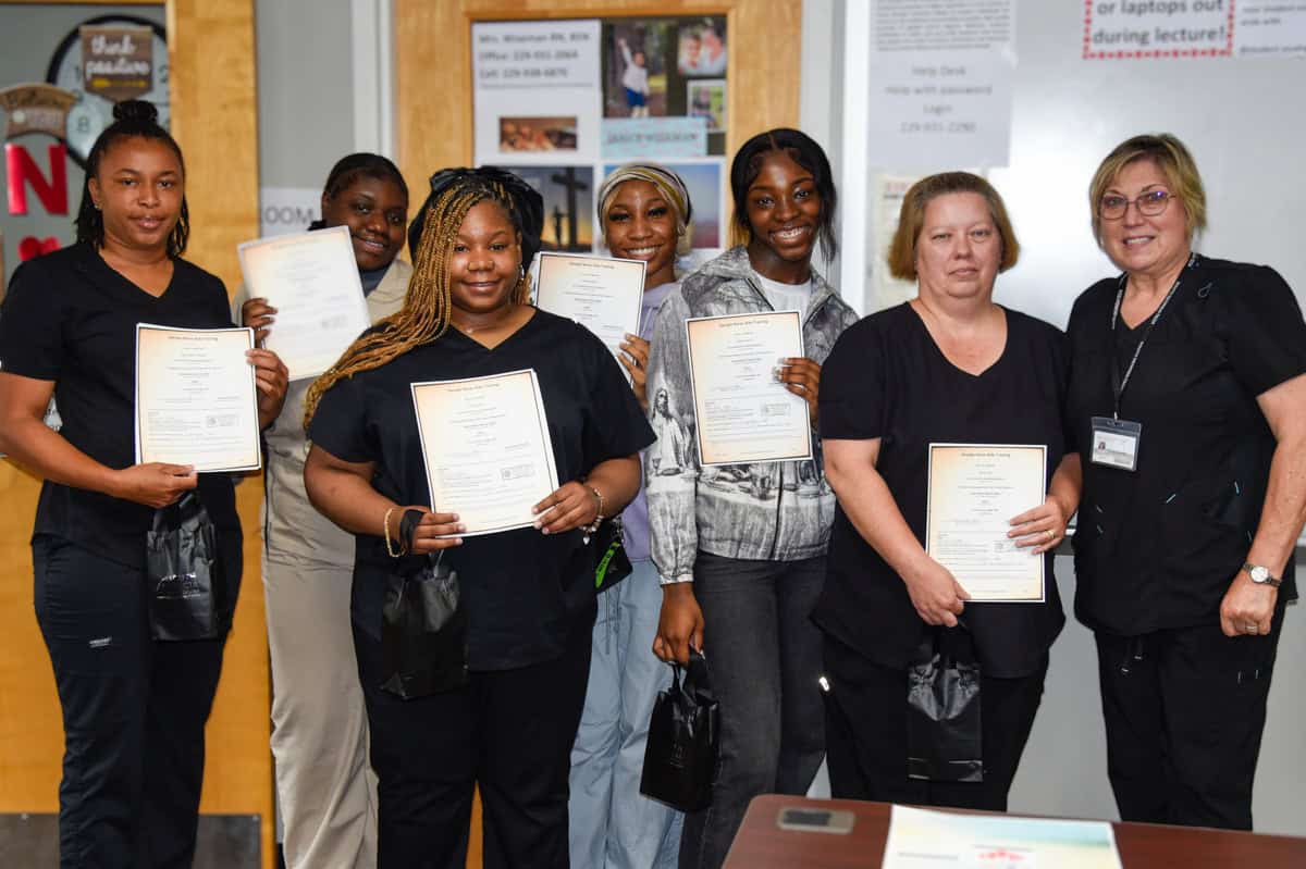 SGTC CNA Students Recognized for Program Completion - SGTC