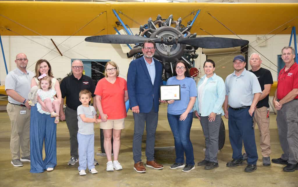 Patricia Rice awarded SGTC Sam Singletary Aviation Maintenance ...