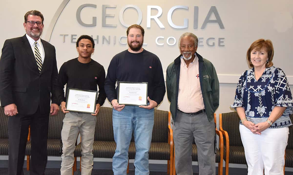 SGTC Electrical Lineworker students receive SGTC Foundation Southeastern Electric Exchange ...